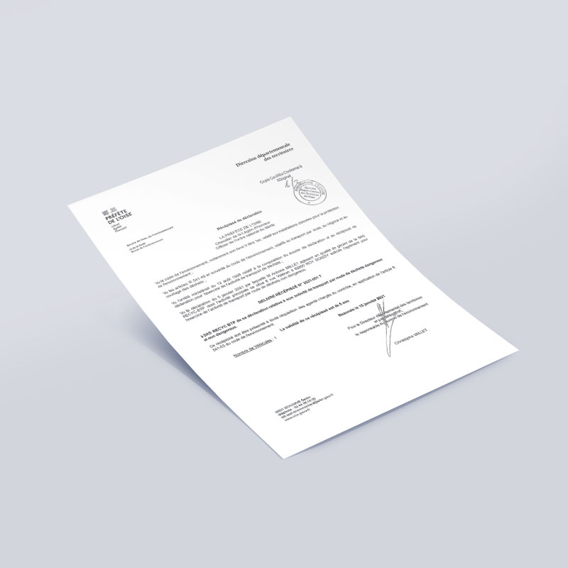 Location de bennes Déchets de Chantier Bâtiment | RECYC-BTP